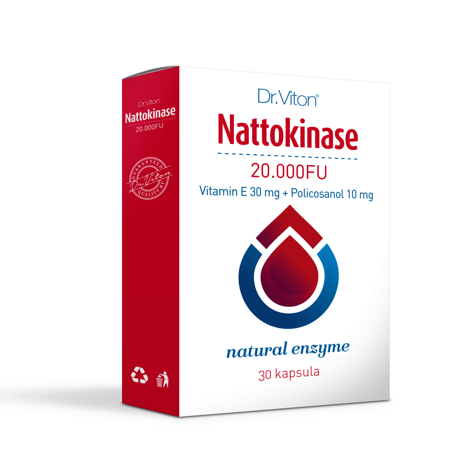 Dr. Viton - Nattokinase (2000 FU) 30 kapsula - dodatak ishrani - Springwell